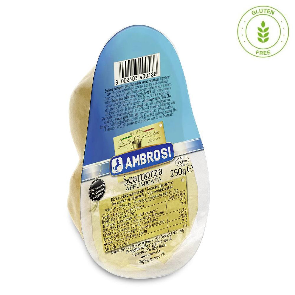 Ambrosi Smoked Scamorza 250g – GlutenfreeSG
